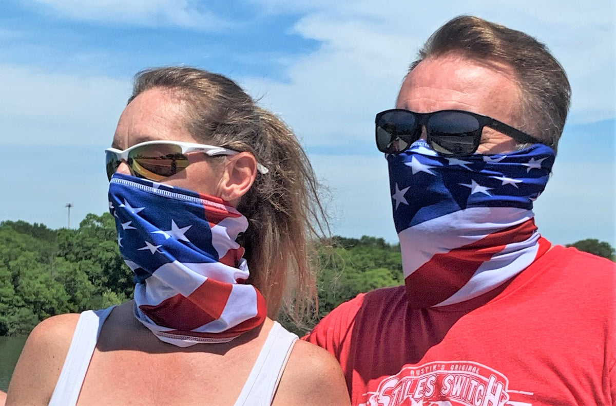 Blubandoo - Bandoogator Face Cover Recycled Bandana | Custom USA Made ...